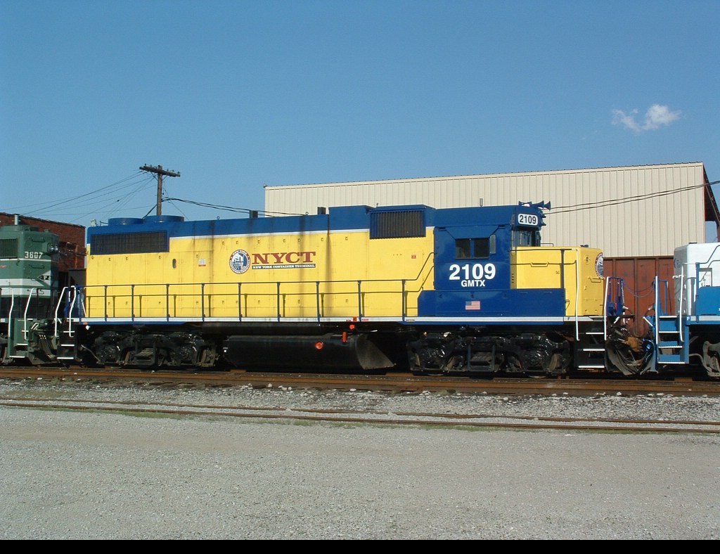 GMTX 2109 lettered for New York Container Terminal